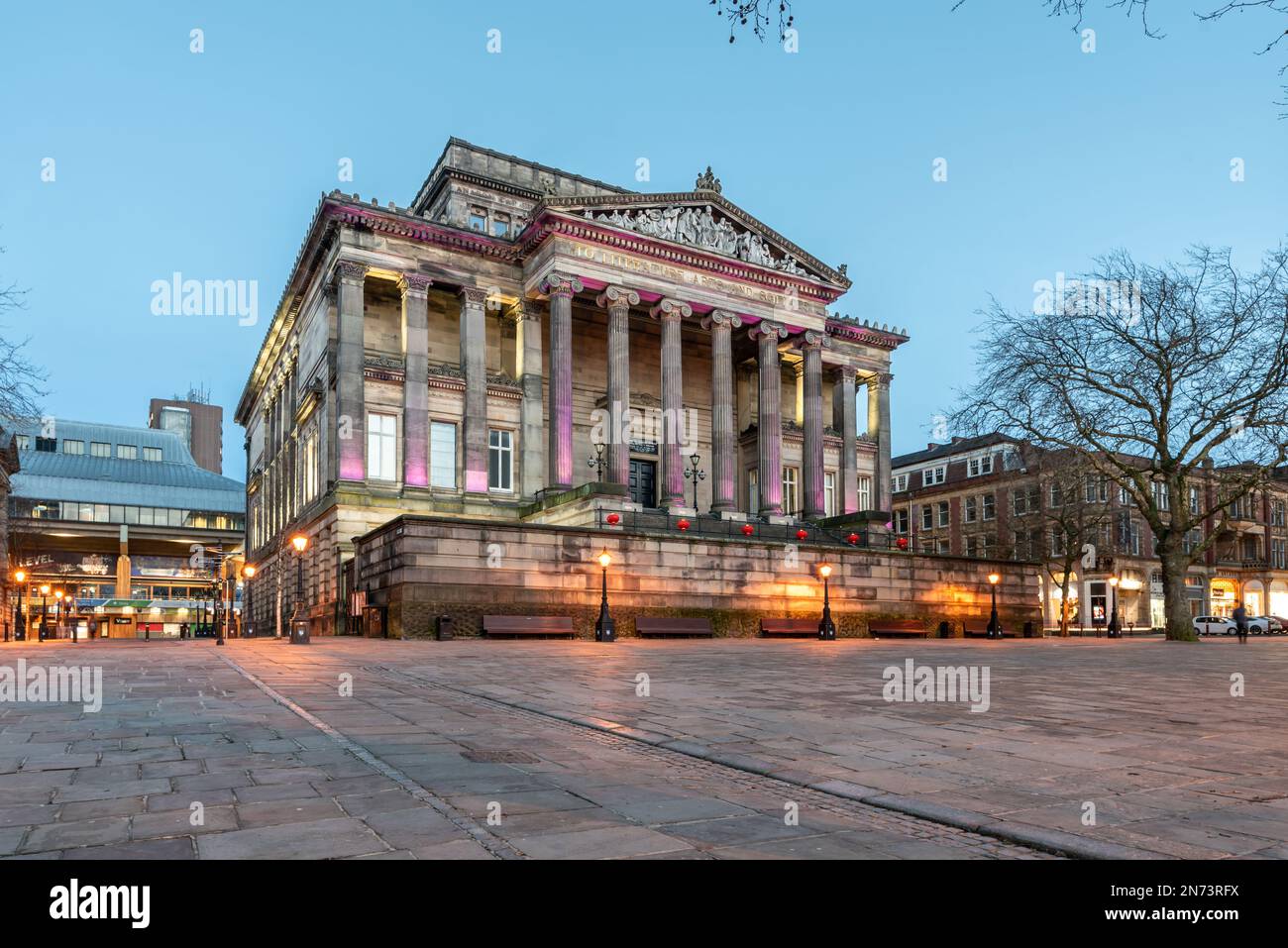Harris Museum and Art Gallery in Preston - England Stock Photo - Alamy