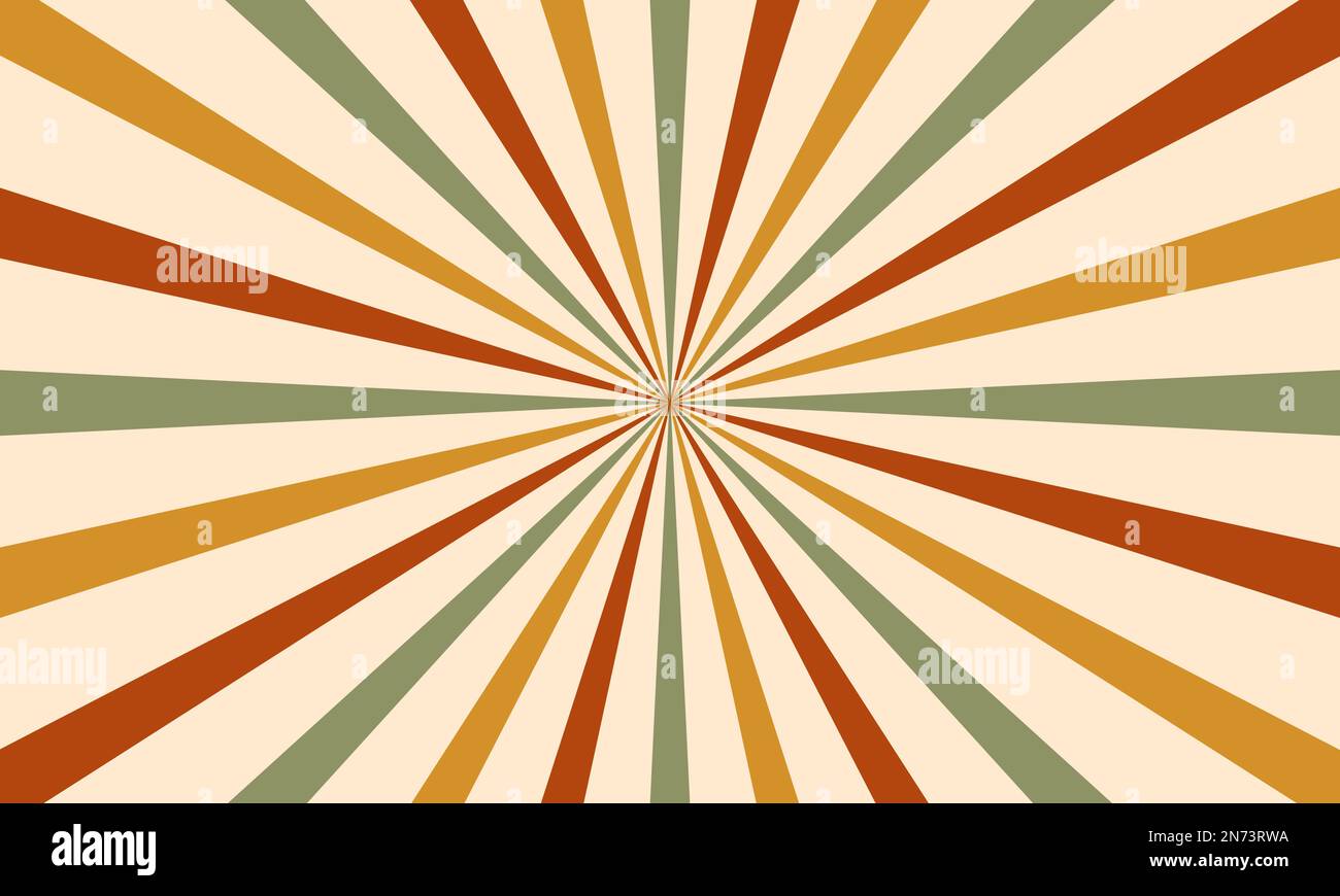 Retro groovy background. Abstract colourful and textured wavy shapes ...