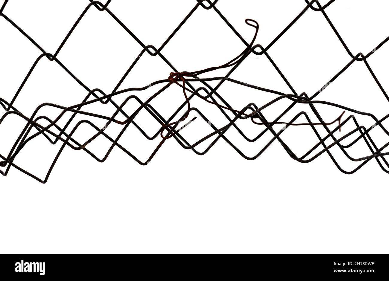 Black wire mesh grid Cut Out Stock Images & Pictures - Alamy