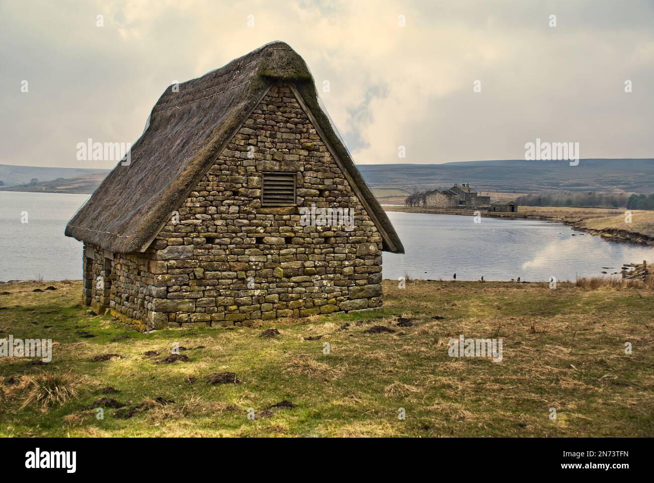Steep sided roof grimwith reservoir yorkshire water grimwith reservoir ...