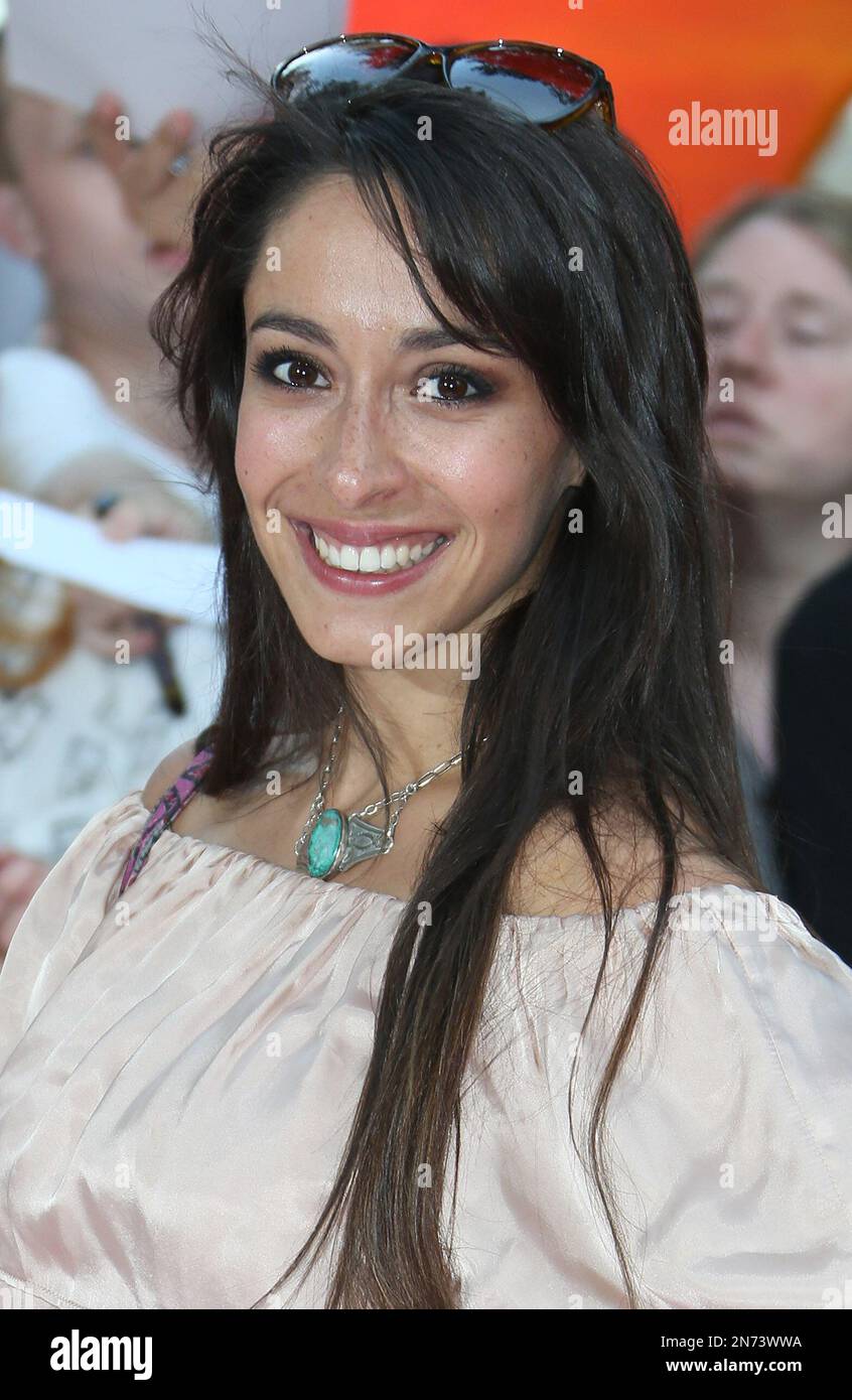 Oona Chaplin arrives on the red carpet for the European Premiere of Red ...