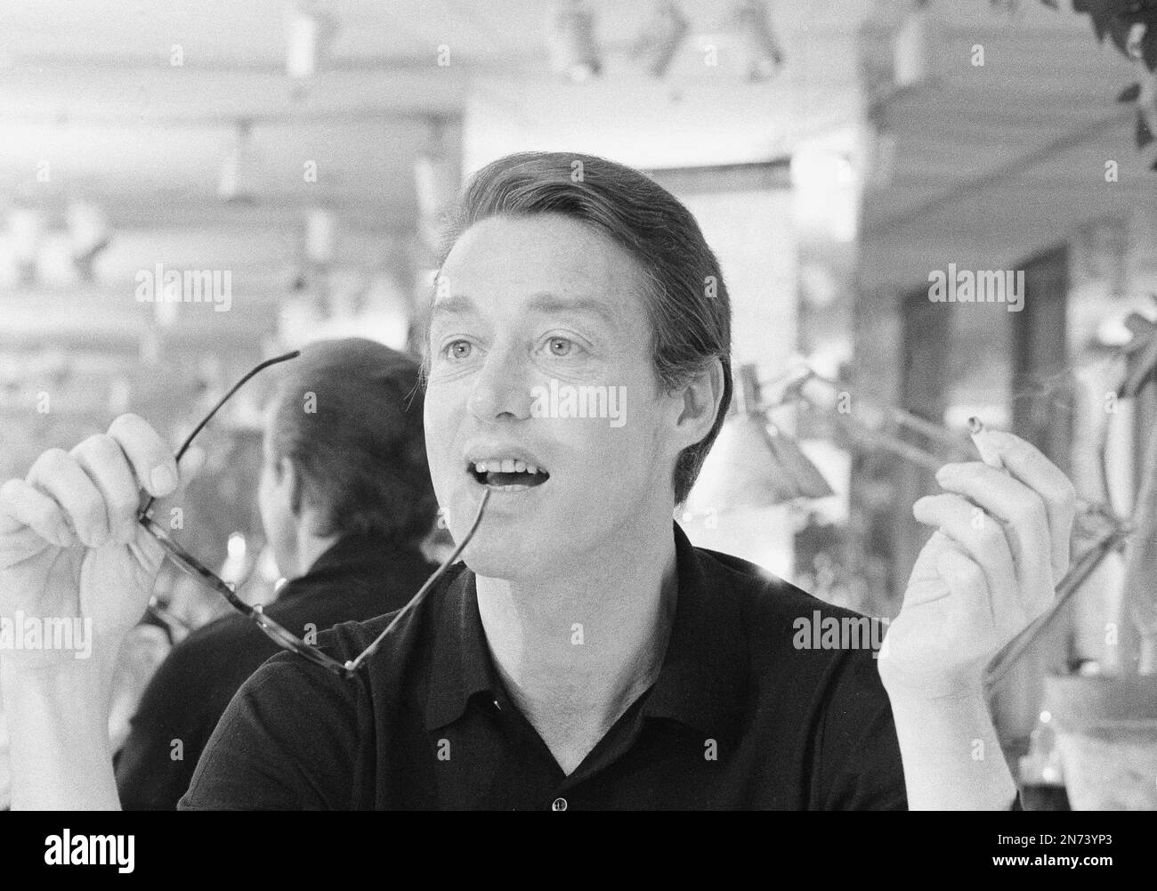 Fashion designer Halston is shown in his New York showroom, July 9 ...