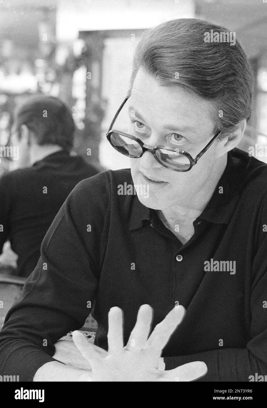 Fashion designer Halston is shown in his New York showroom, July 9 ...