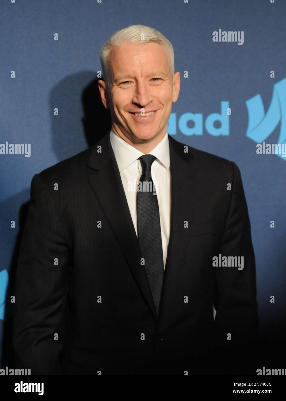 CNN news anchor and honoree Anderson Cooper attends the 24th Annual ...