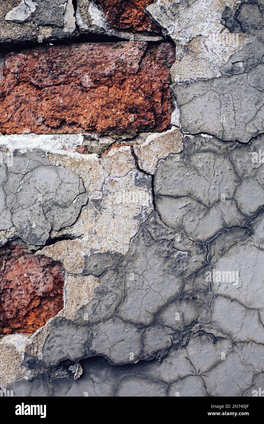 Detail of chipped, dilapidated wall Stock Photo - Alamy