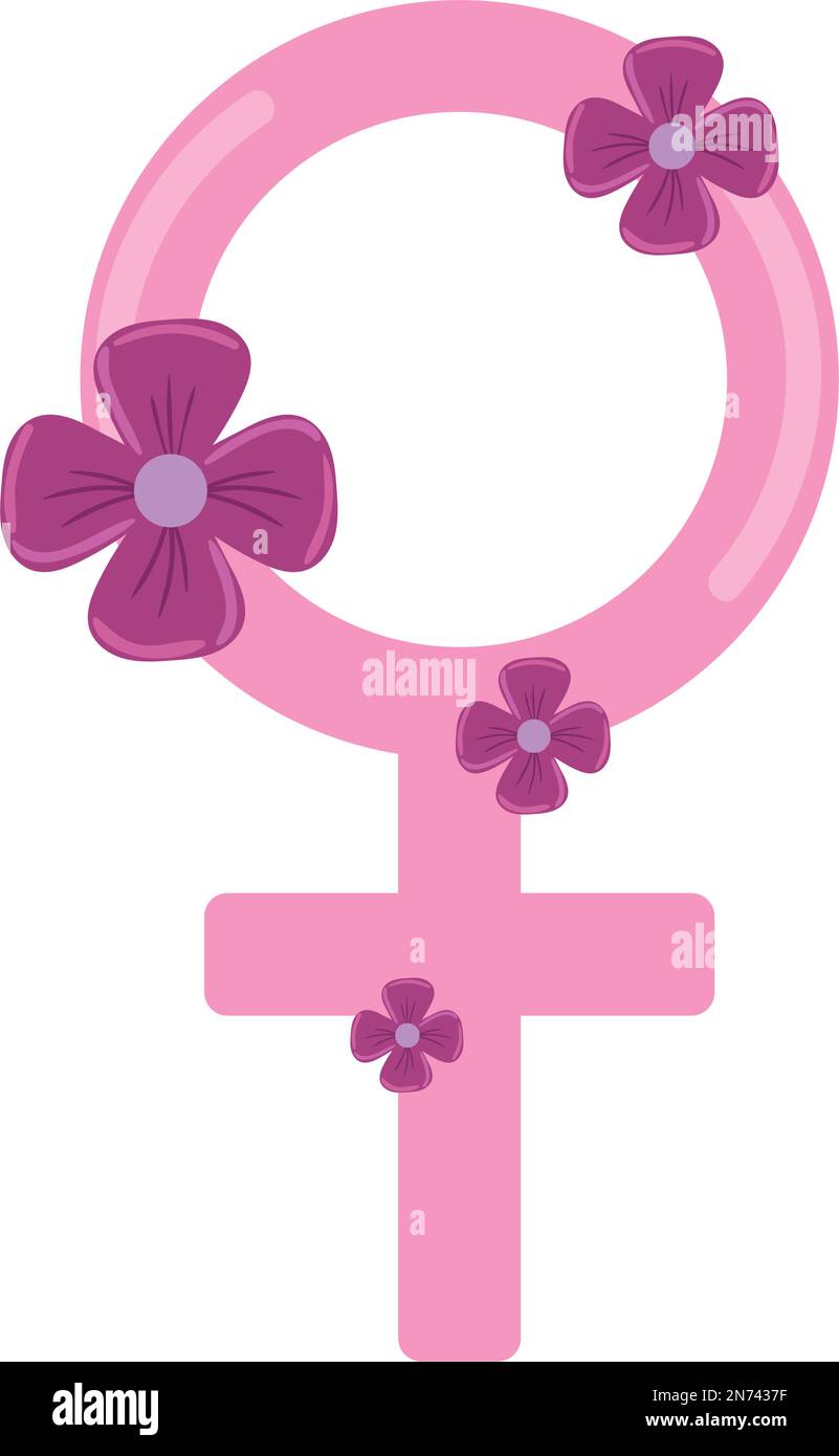 pink female gender girl power Stock Vector Image & Art - Alamy