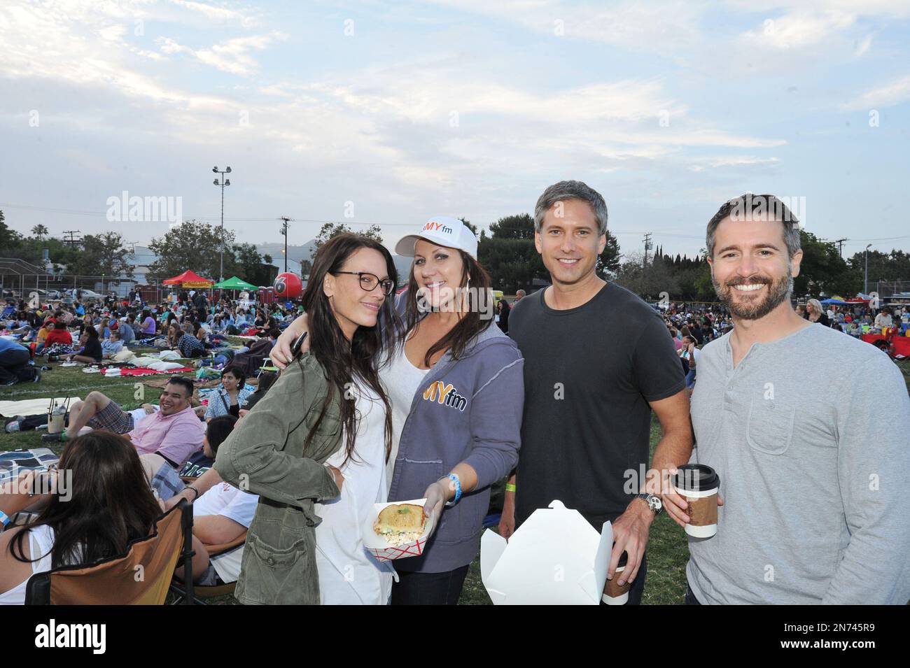 Sam Phillips, from left, Lisa Foxx, Todd Cordy, Eric Neergaard attends ...