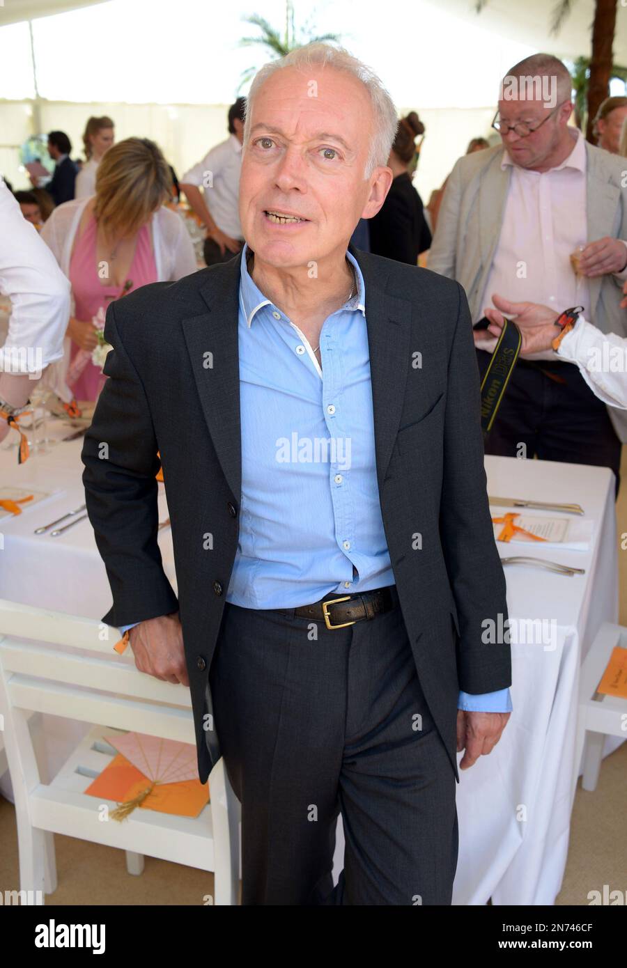 Nickolas Grace attends the Veuve Clicquot Gold Cup Polo Final at ...