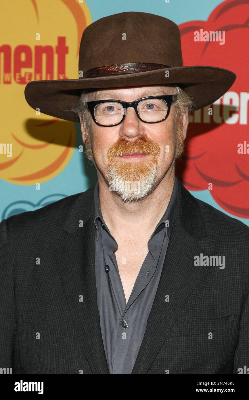 TV personality Adam Savage arrives at the EW party on Day 4 of the 2013 ...