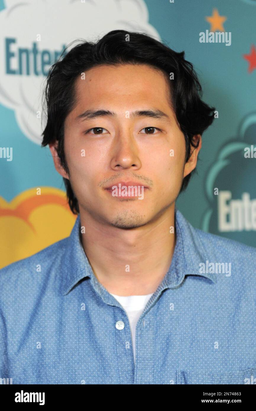 Actor Steven Yeun attends Entertainment Weekly's Comic-Con Celebration ...