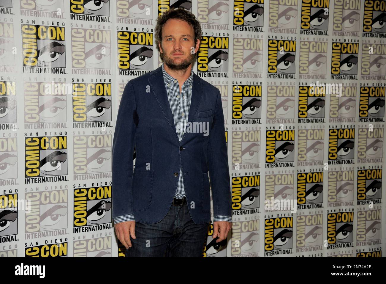 Jason Clarke attends the "Dawn of the Planet of the Apes" press line on ...