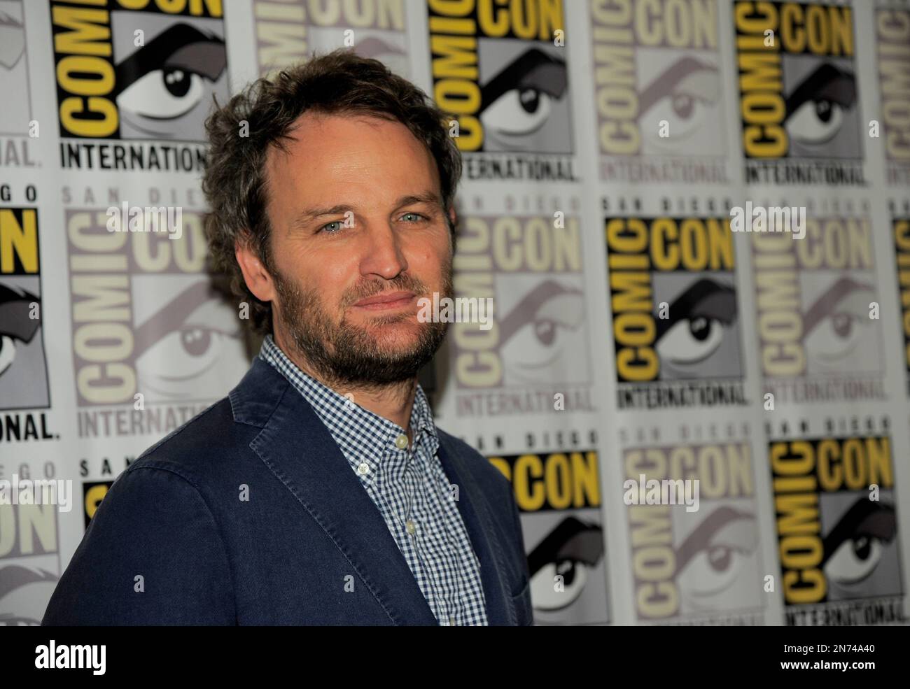 Jason Clarke attends the "Dawn of the Planet of the Apes" press line on ...