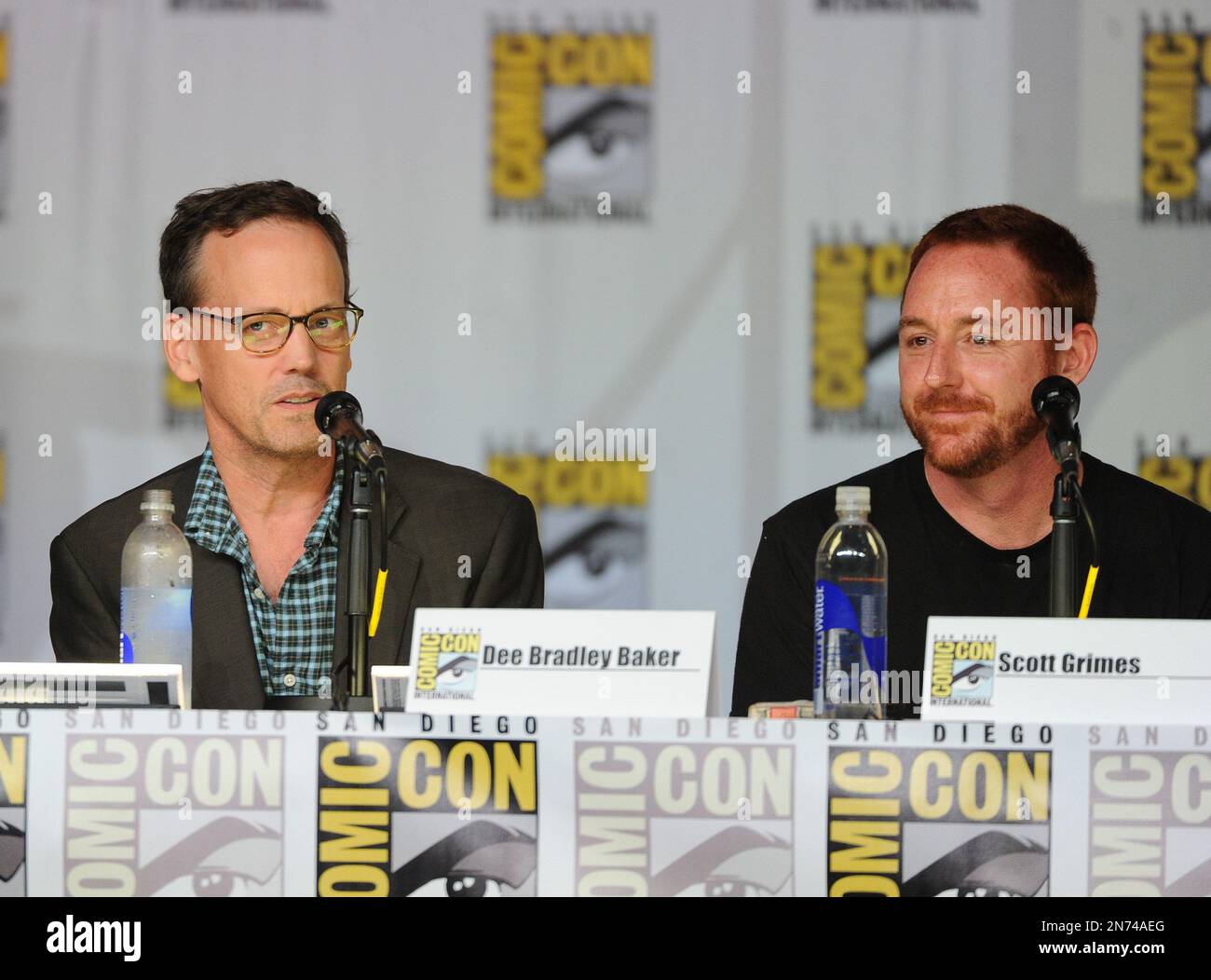 Cast members Dee Bradley Baker, left, and Scott Grimes attend the FOX ...