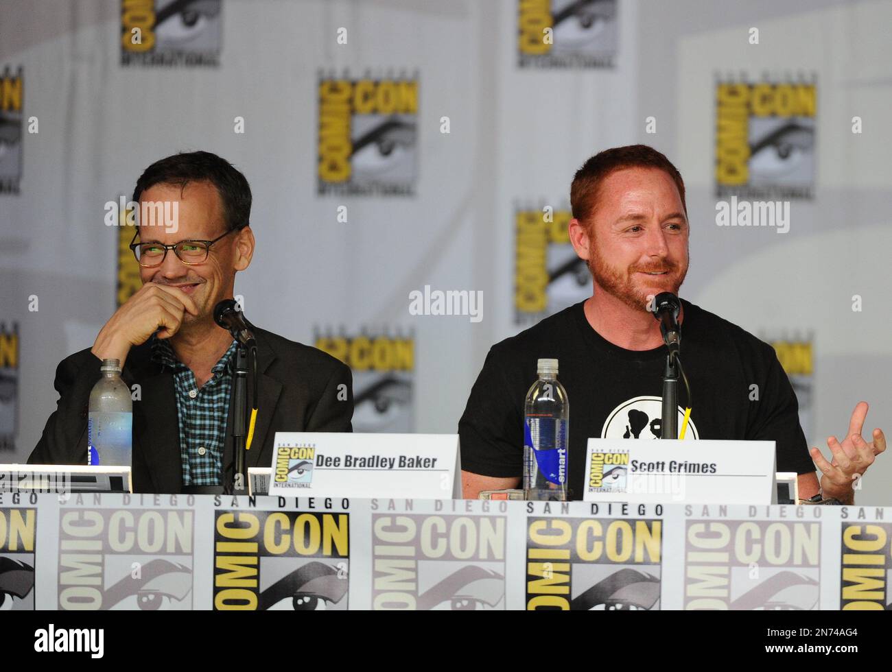 Cast members Dee Bradley Baker, left, and Scott Grimes attend the FOX ...