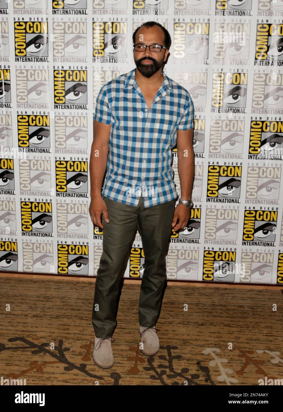Jeffrey Wright attends the "The Hunger Games Catching Fire" press line ...