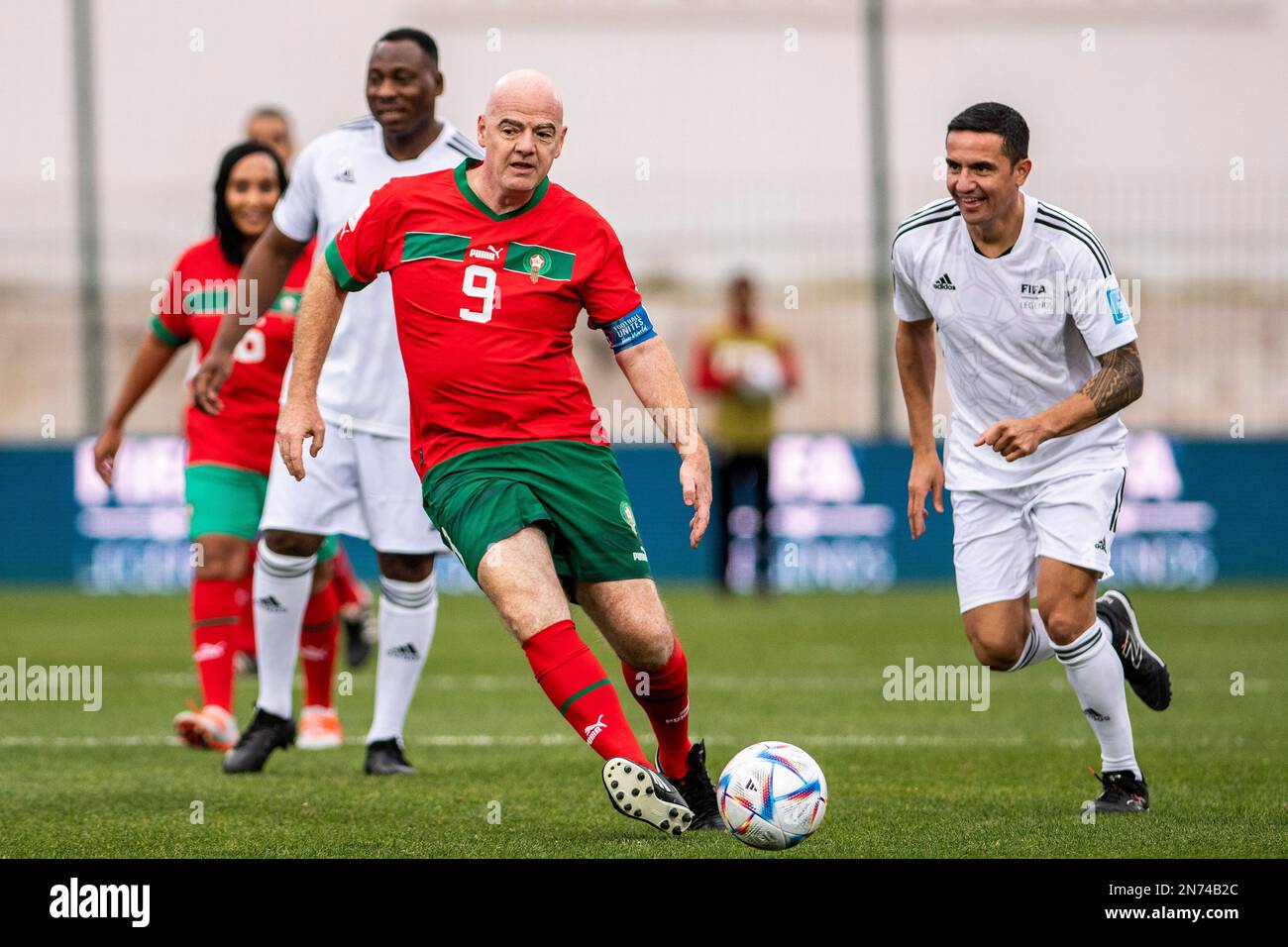 Rabat, Morocco. 10th Feb, 2023. Estadio Prince Moulay Hassan FIFA ...