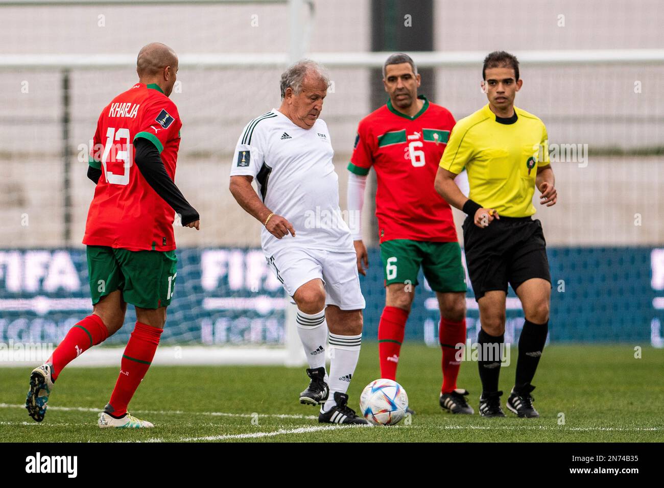 Rabat, Morocco. 10th Feb, 2023. Estadio Prince Moulay Hassan Brazilian ...