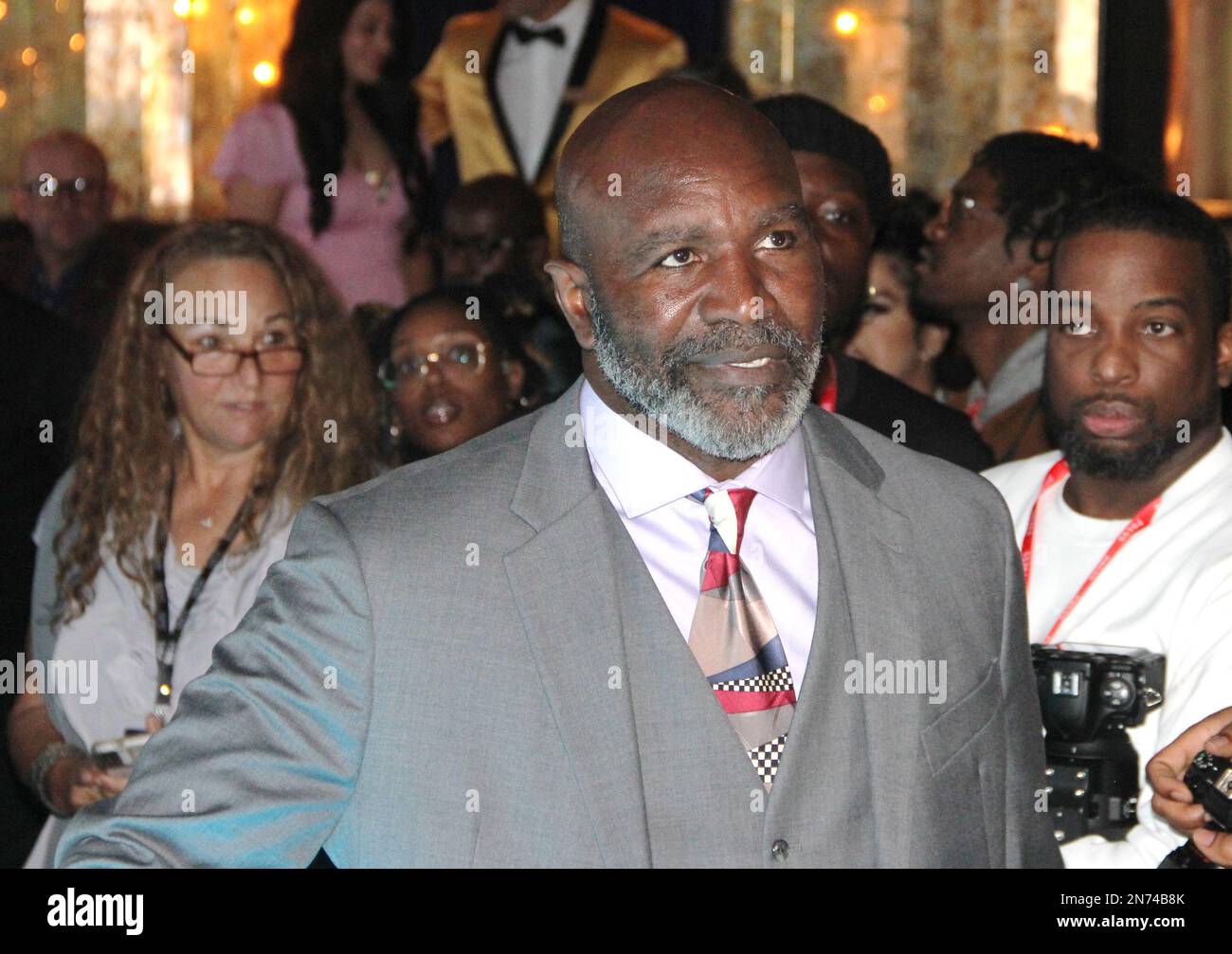 New York, NY, USA. 10th Feb, 2023. Evander Holyfield at the Elysian ...