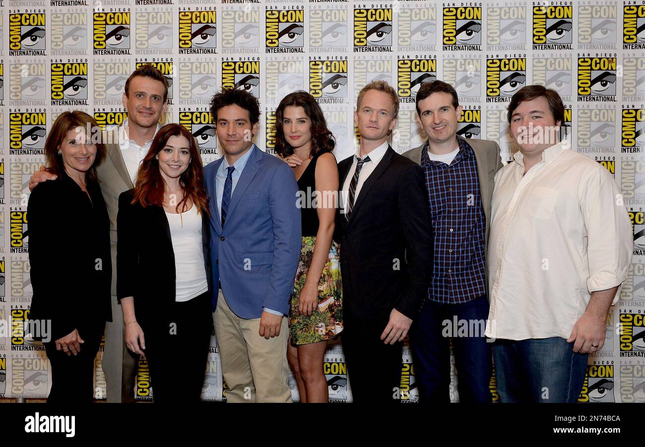 From left, executive producer Pamela Fryman, actors Jason Segal, Alyson ...