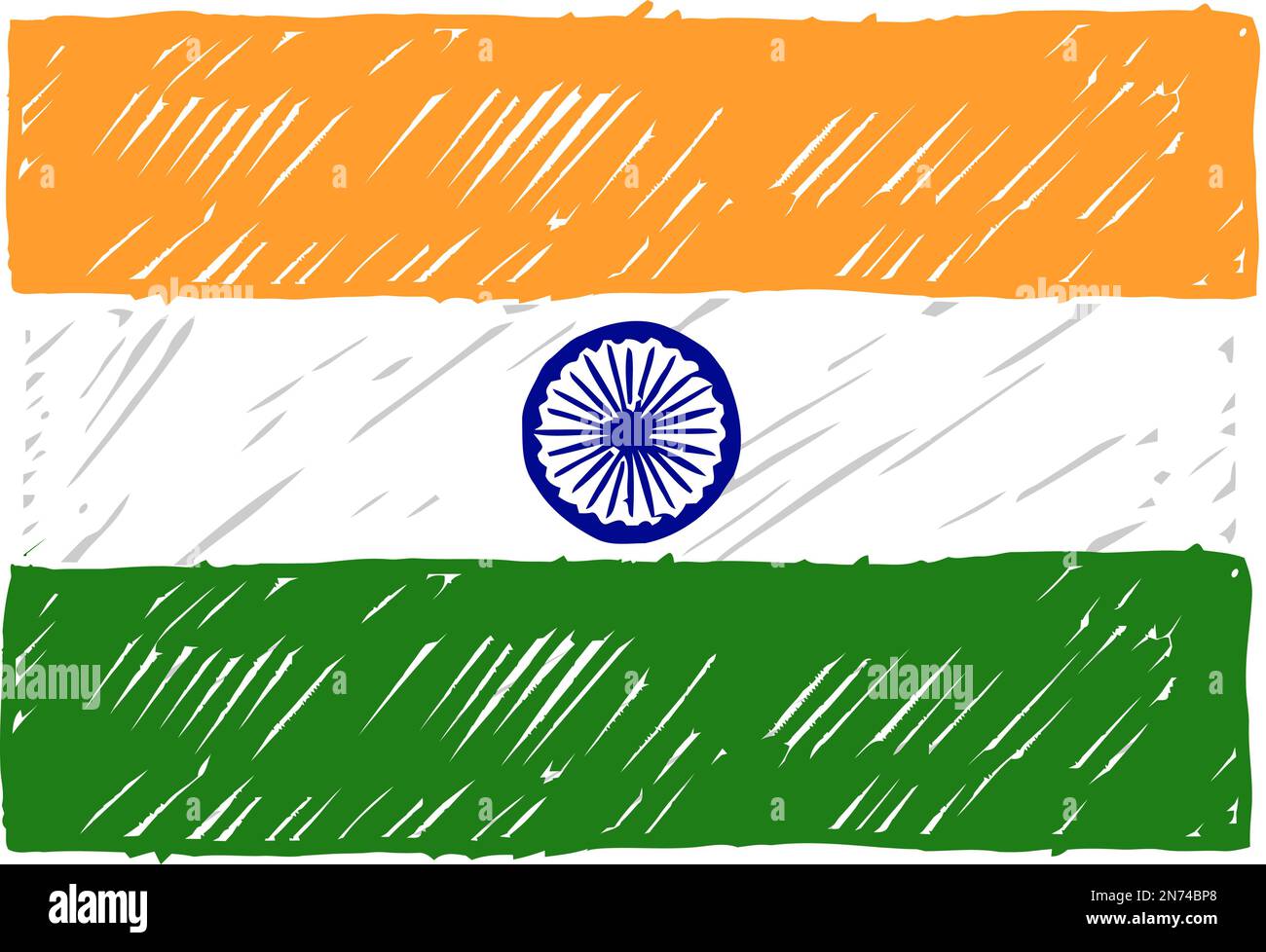 Flag Color Pencil Sketch Illustration Vector Stock Vector Image & Art ...