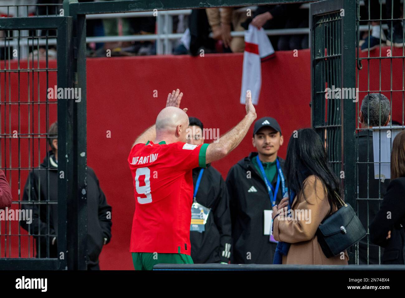 Rabat, Morocco. 10th Feb, 2023. Estadio Prince Moulay Hassan FIFA ...