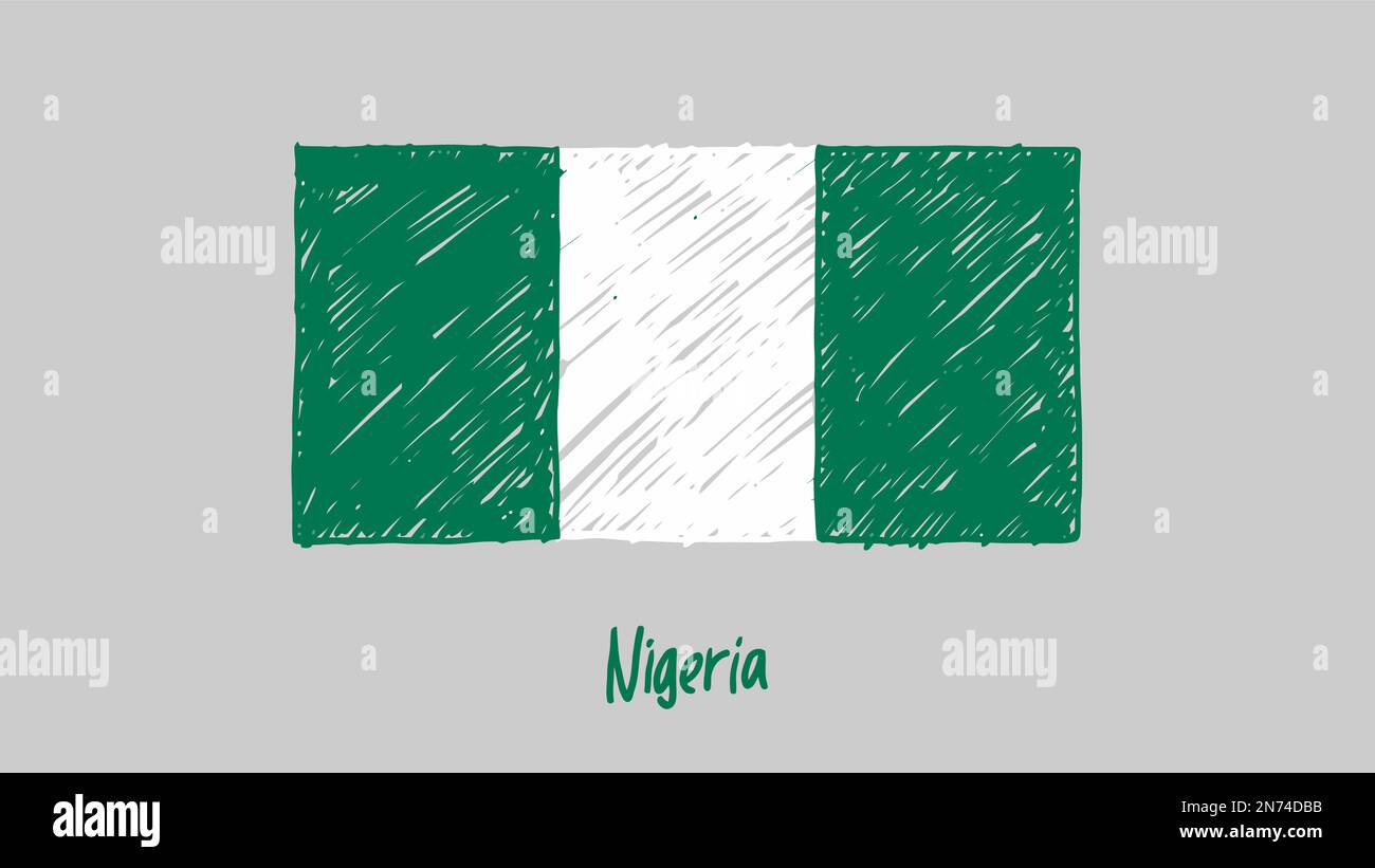 Flag Color Pencil Sketch Illustration Vector Stock Vector Image & Art ...