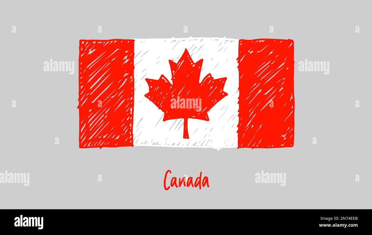 Flag Color Pencil Sketch Illustration Vector Stock Vector Image & Art ...
