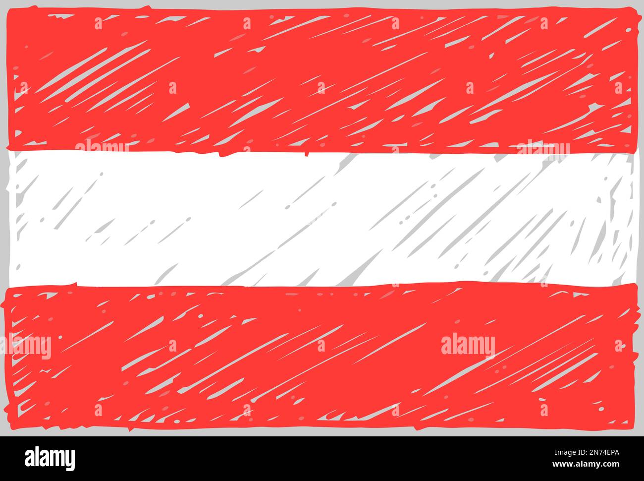 Flag Color Pencil Sketch Illustration Vector Stock Vector Image & Art ...