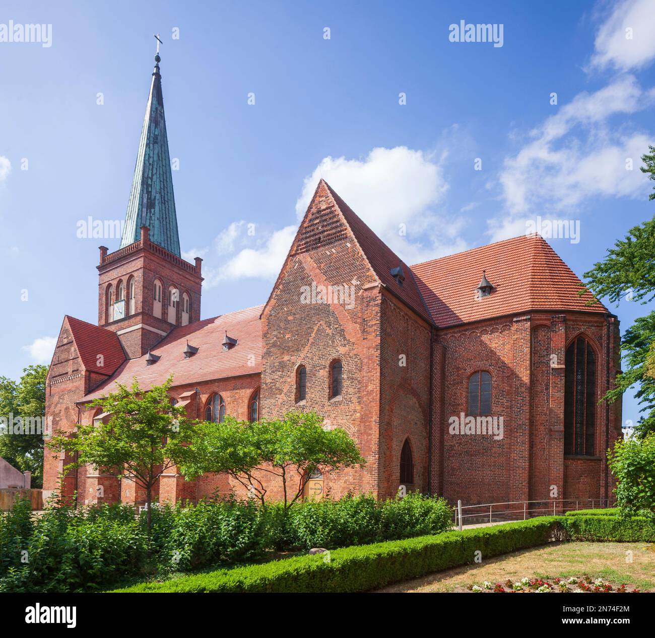 St. Mary's Church, Bergen, Rügen, Mecklenburg-Western Pomerania ...