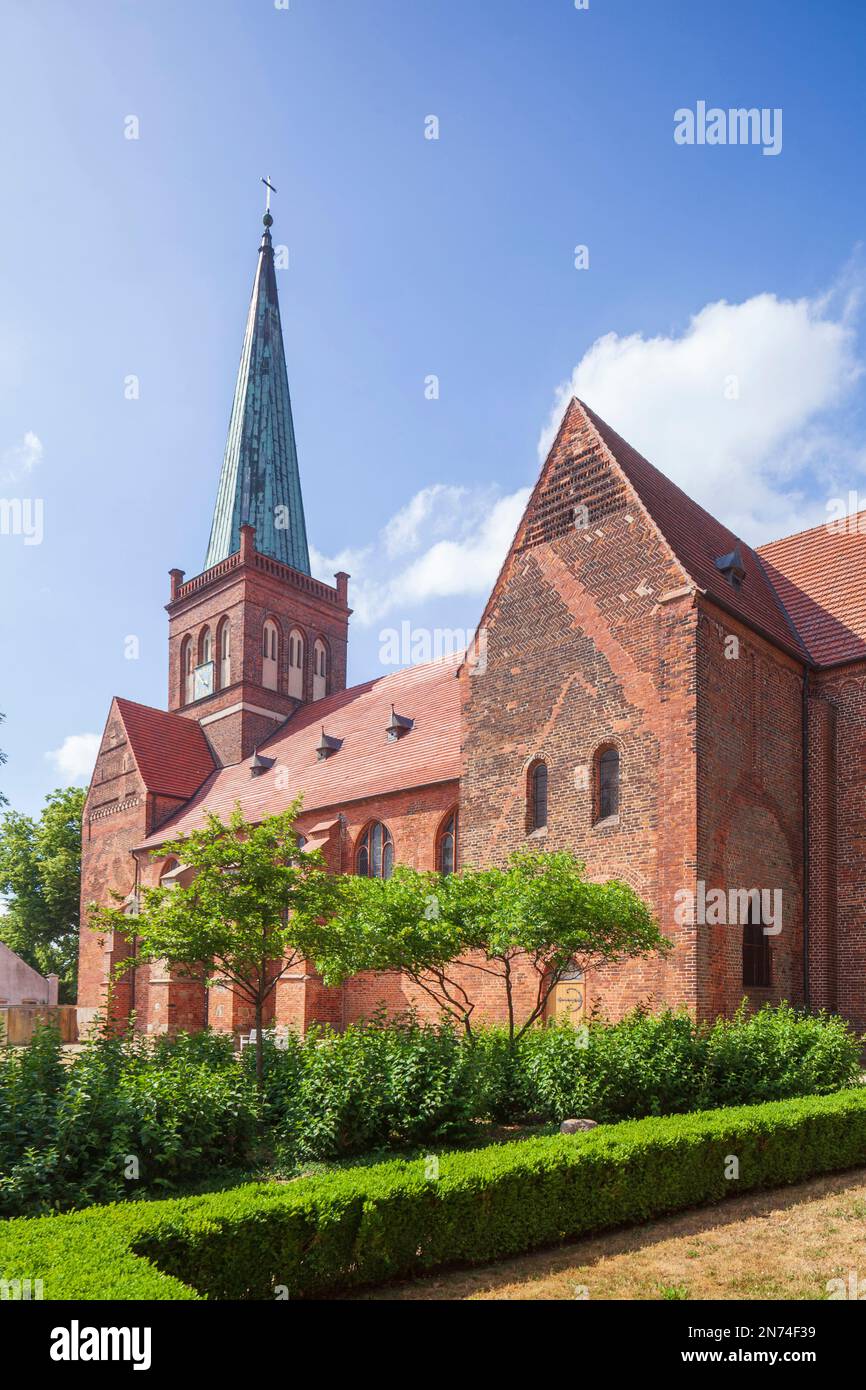 St. Mary's Church, Bergen, Rügen, Mecklenburg-Western Pomerania ...