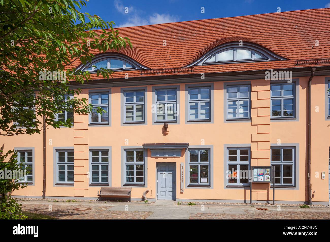 Baroque monastery building in the former monastery courtyard hi-res ...