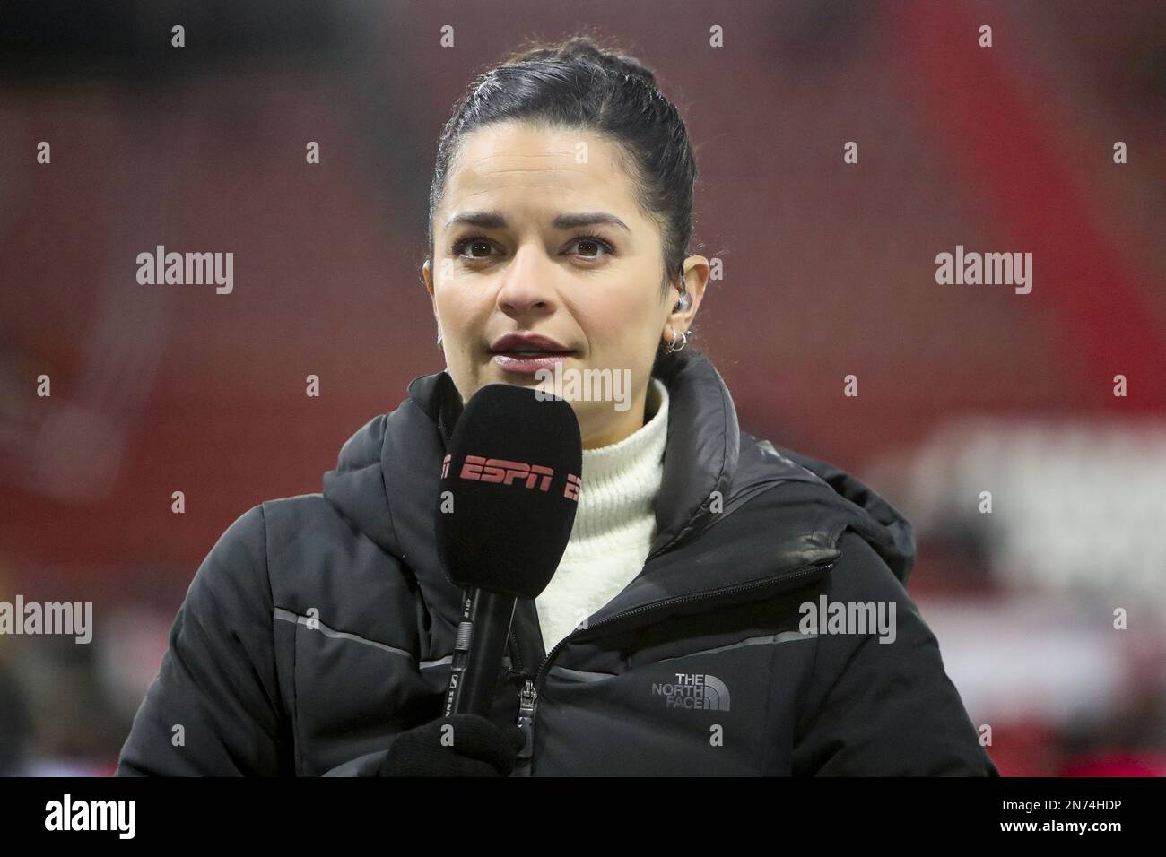 ALKMAAR - 10-02-2023, AFAS Stadium. Dutch Eredivisie Football season ...