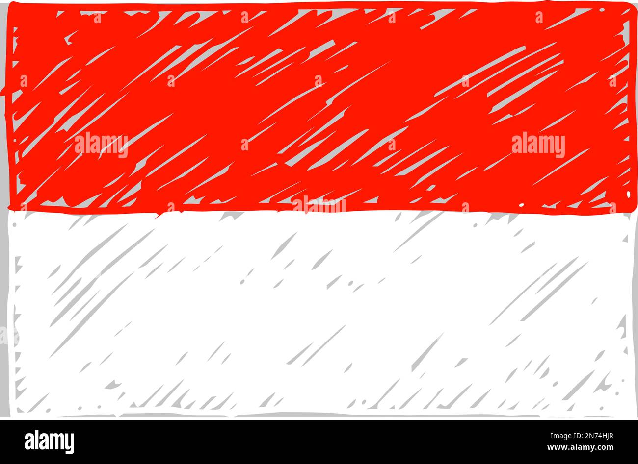 Flag Color Pencil Sketch Illustration Vector Stock Vector Image & Art ...