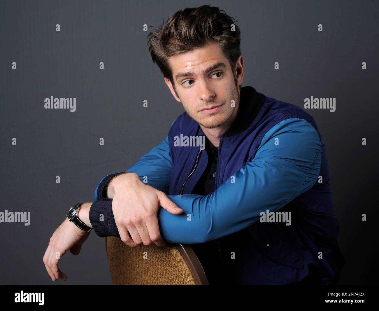 Andrew Garfield poses for a portrait on Day 3 of Comic-Con ...