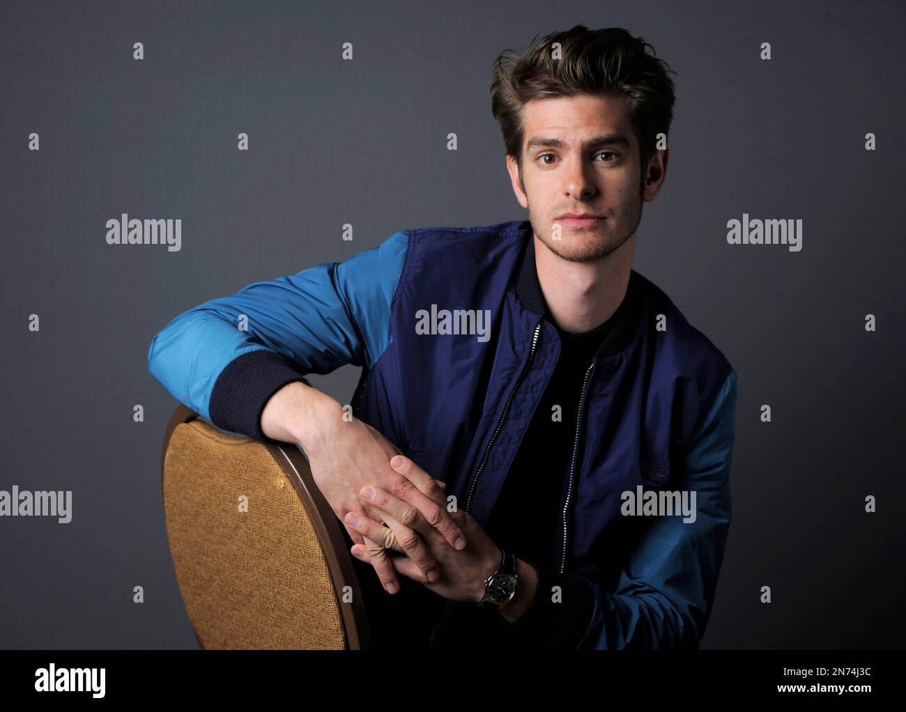 Andrew Garfield poses for a portrait on Day 3 of Comic-Con ...