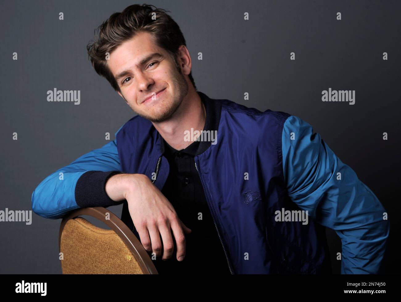 Andrew Garfield poses for a portrait on Day 3 of Comic-Con ...