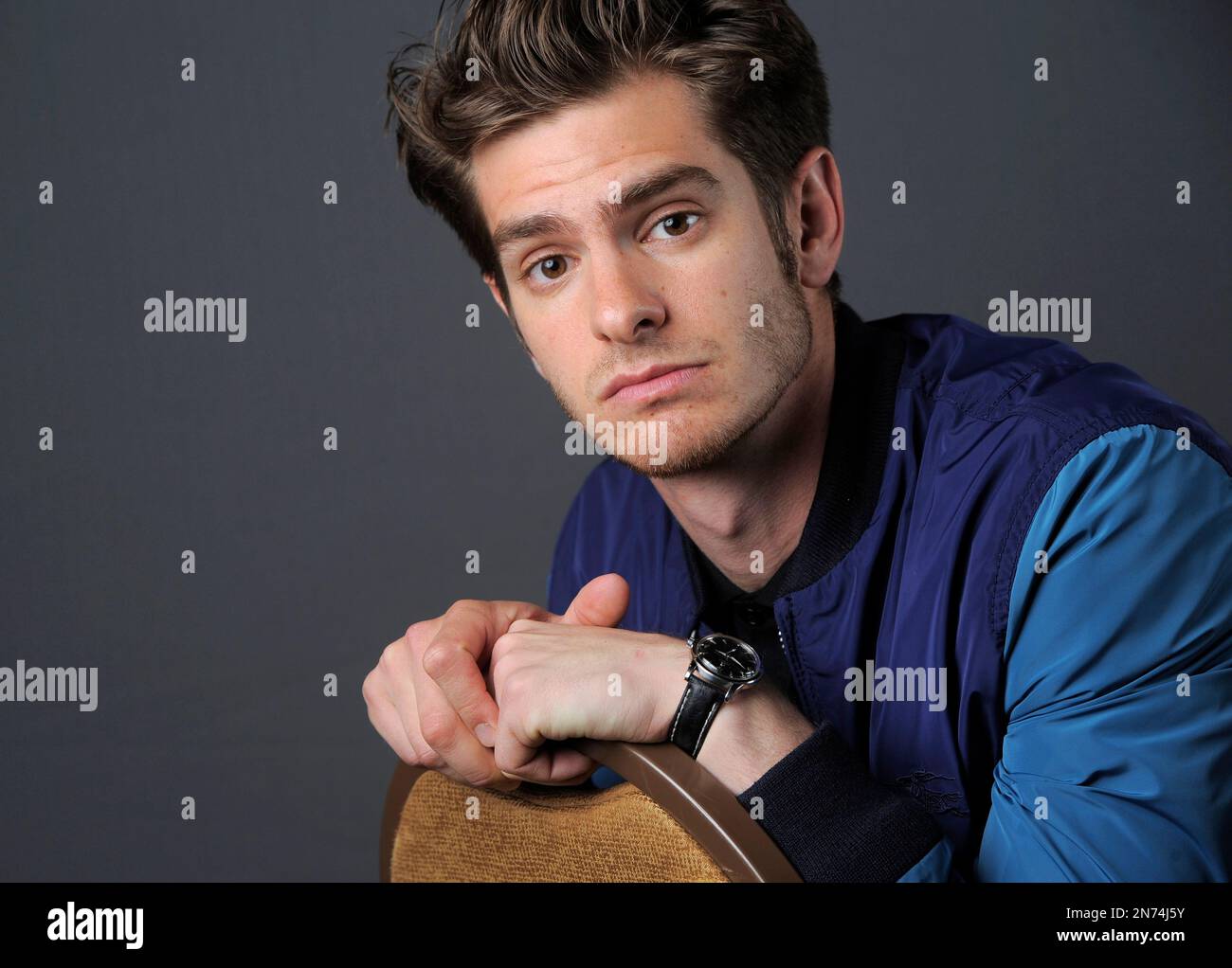 Andrew Garfield poses for a portrait on Day 3 of Comic-Con ...