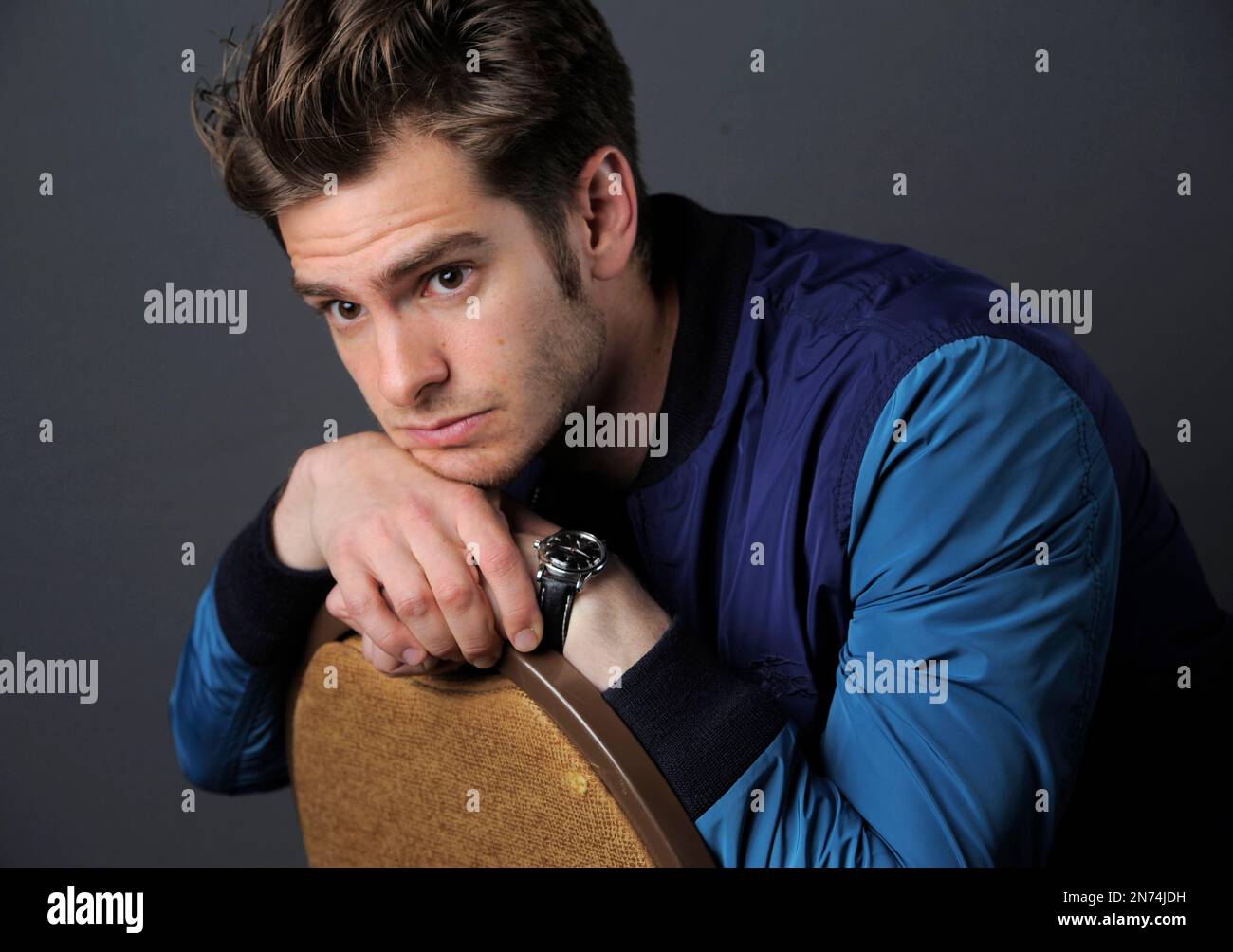 Andrew Garfield poses for a portrait on Day 3 of Comic-Con ...