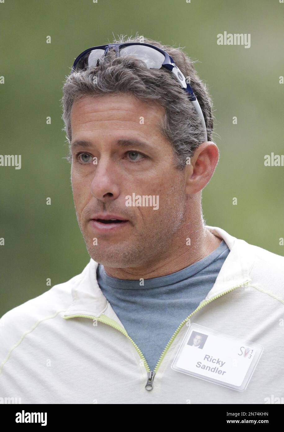 Ricky Sandler, president of Eminence Capital LLC, walks to a morning ...