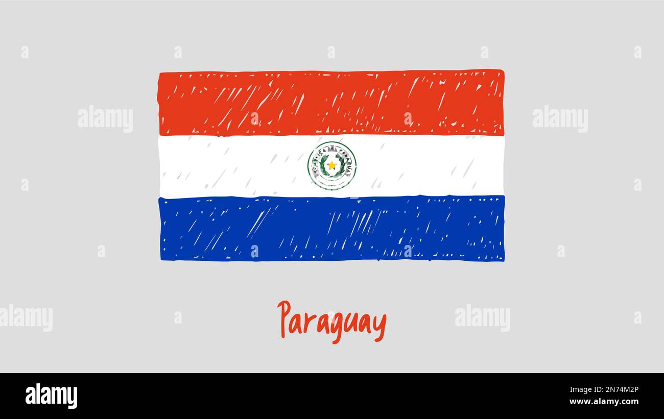 Flag Color Pencil Sketch Illustration Vector Stock Vector Image & Art ...