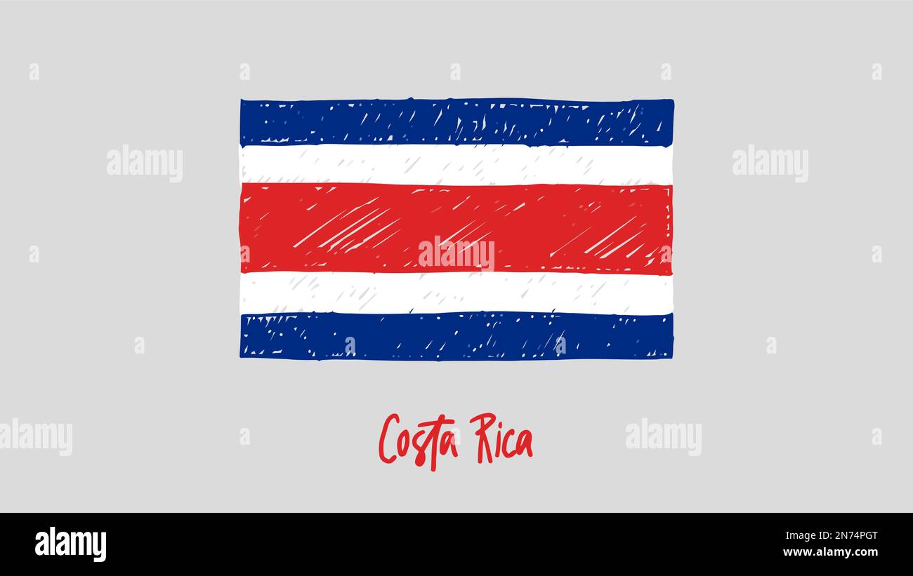 Flag Color Pencil Sketch Illustration Vector Stock Vector Image & Art ...