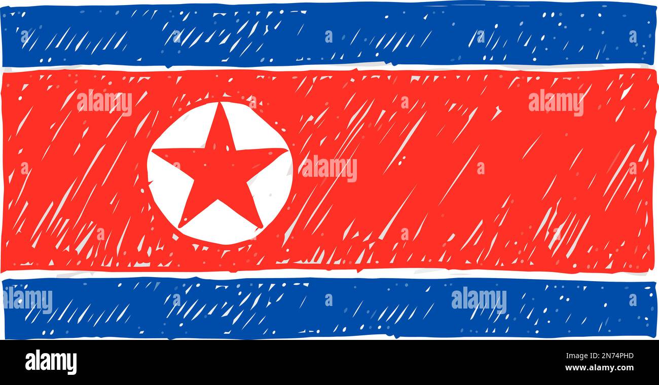 Flag Color Pencil Sketch Illustration Vector Stock Vector Image & Art ...