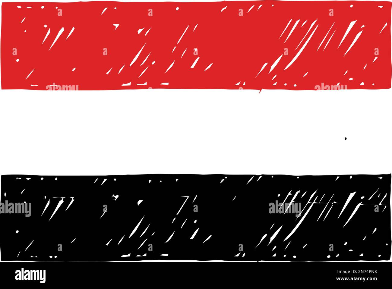 Flag Color Pencil Sketch Illustration Vector Stock Vector Image & Art ...