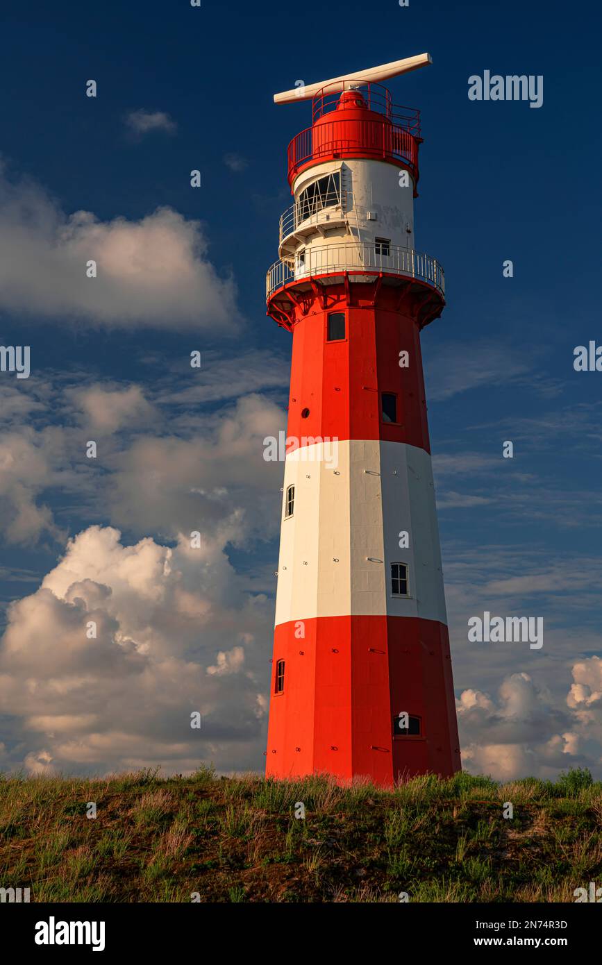 Electric lighthouse, Borkum island Stock Photo - Alamy