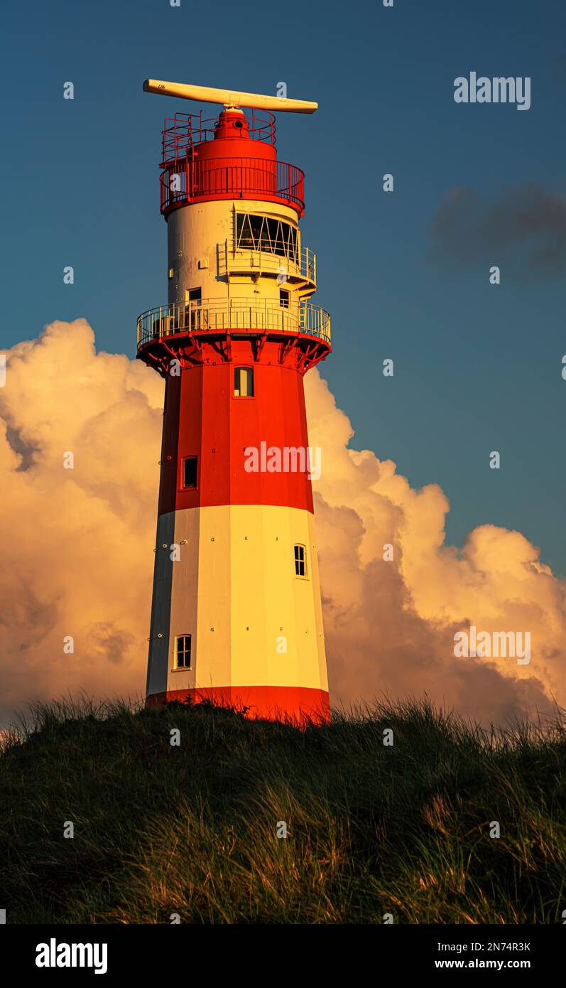 Electric lighthouse, Borkum island Stock Photo - Alamy