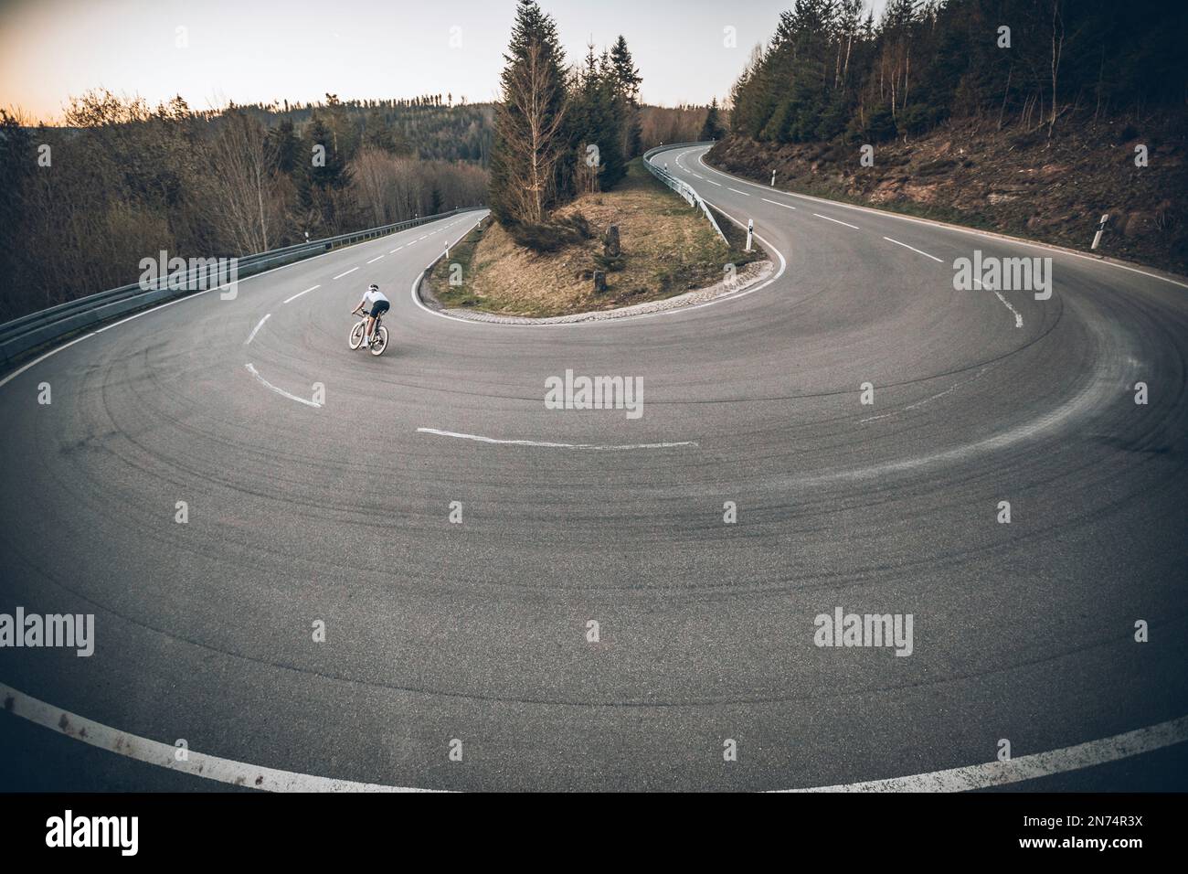 Professional triathlete on her time trial bike / Time Trial Bike in ...