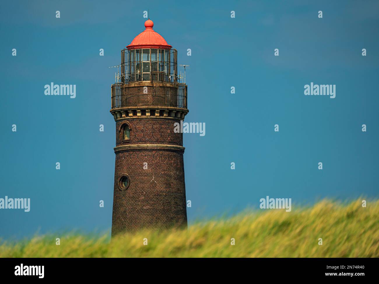 New lighthouse, Borkum island Stock Photo - Alamy