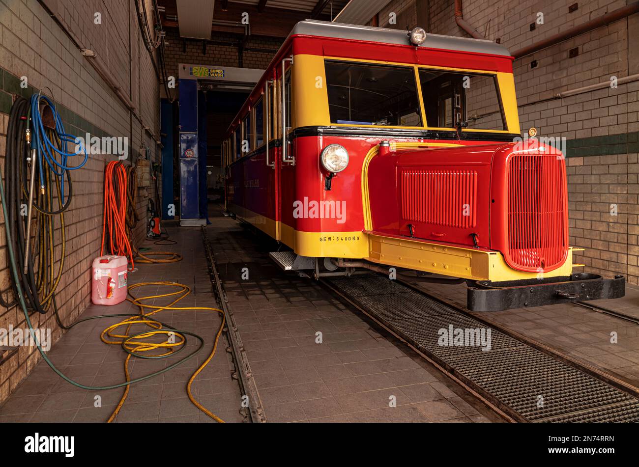 Locomotive of the Borkumer Kleinbahn Stock Photo - Alamy