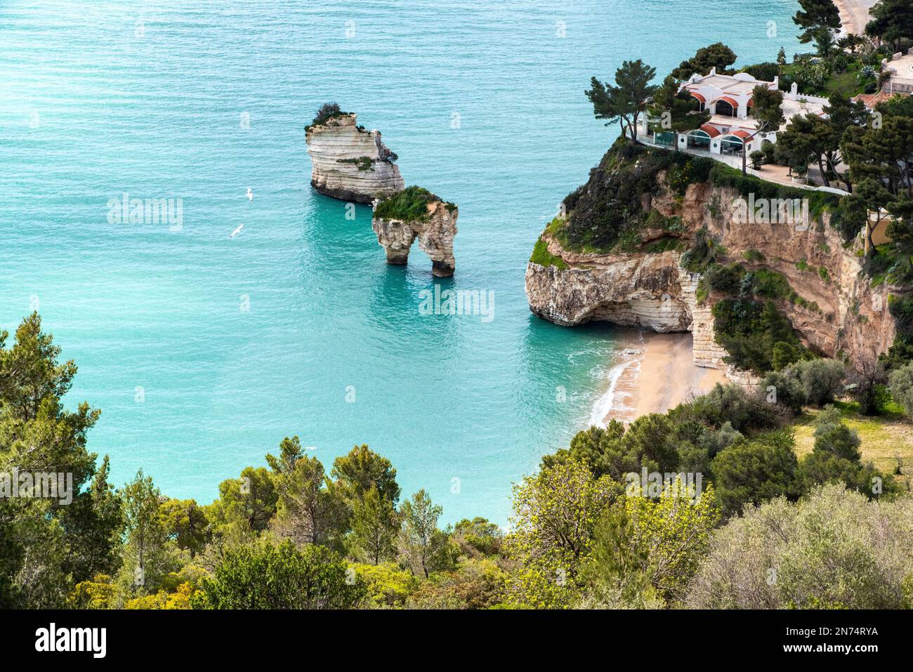 Hiking the famous Nature Trail Mergoli Vignanotica, Gargano Peninsula ...