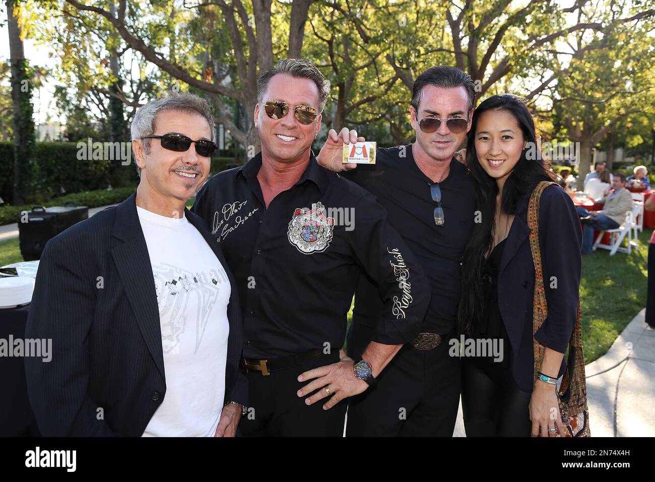 From left, Producer Marco Derhy, Olav print von Sachsen, actor Gary ...
